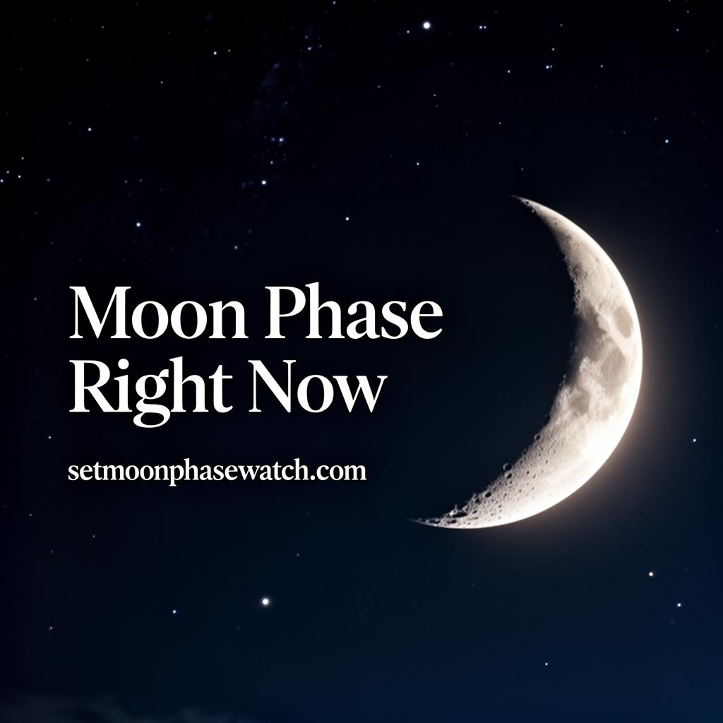 Moon Phase Right Now | Set Your Moon Phase Watch